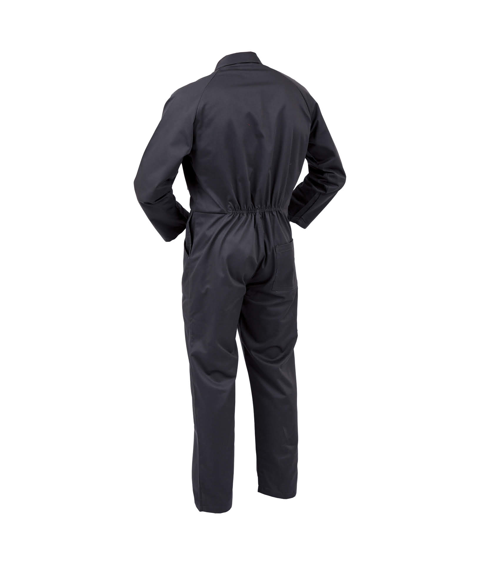 BISON Workzone 260gsm Charcoal Polycotton Zip Overall (COZPC)