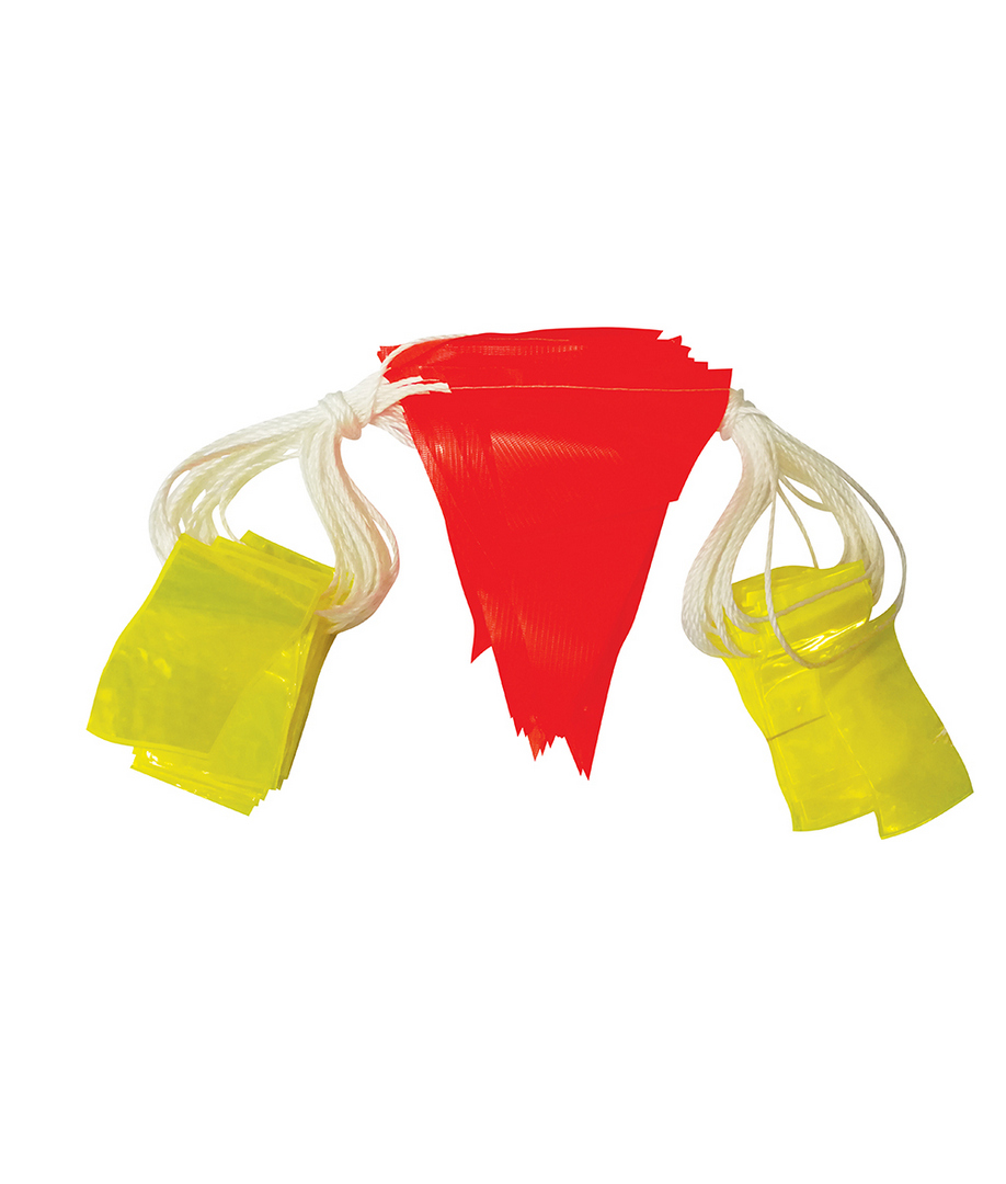Good2Glow Bunting Cord - Day/Night, Hi Vis Orange with Yellow ...